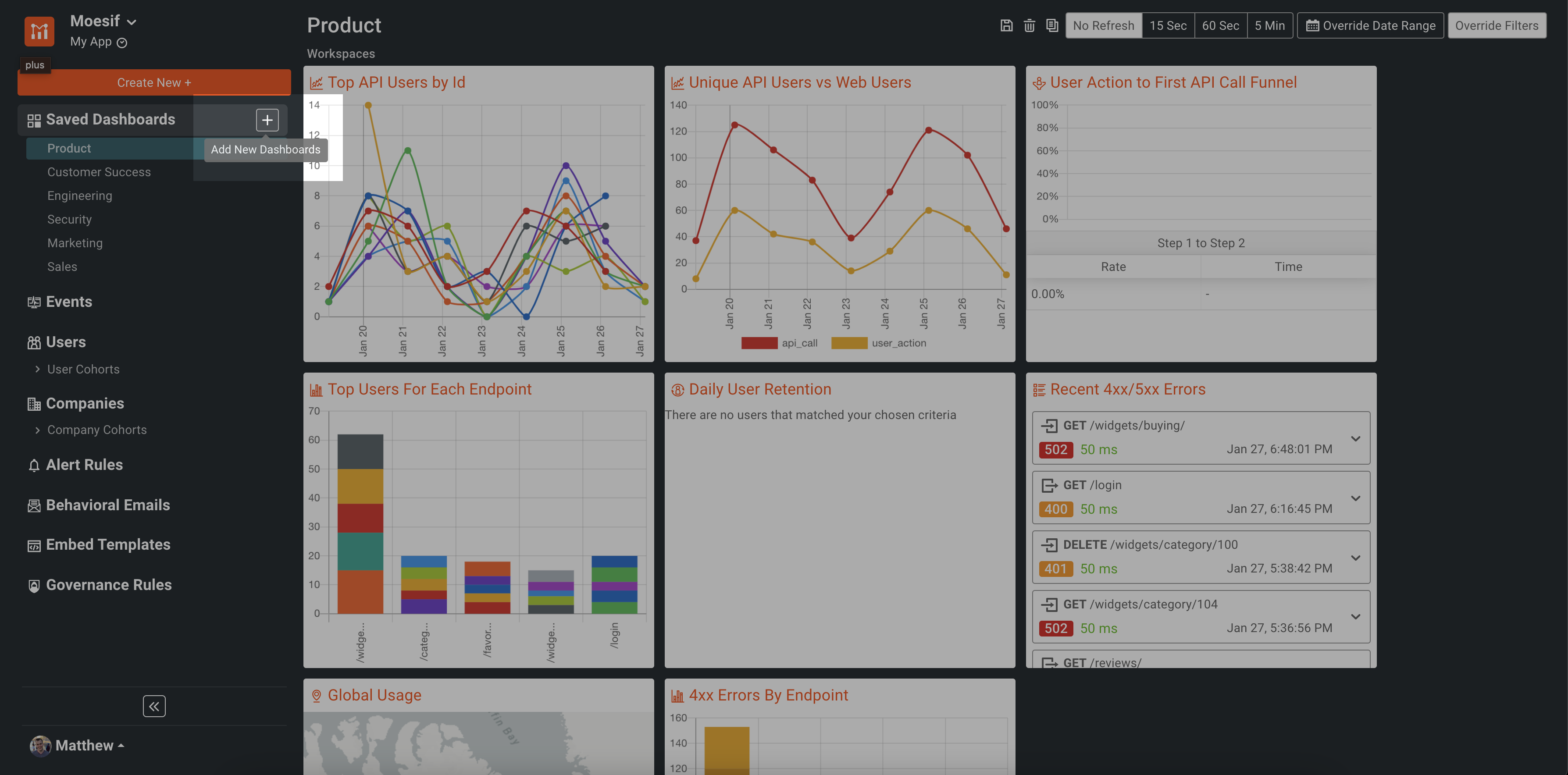 Your Guide To Moesifs New In App Experience Upgrade Moesif Blog 